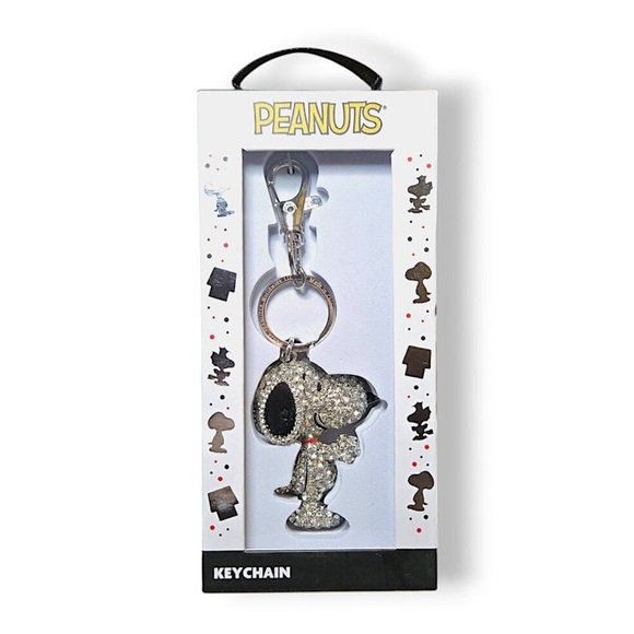 Peanuts | Accessories | Nwt Peanuts Snoopy Sparkling Pave Bling Jeweled ...